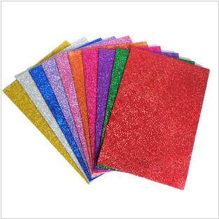 [USD 8.35] 2mm color bright sponge paper A4 golden bright plastic DIY ...
