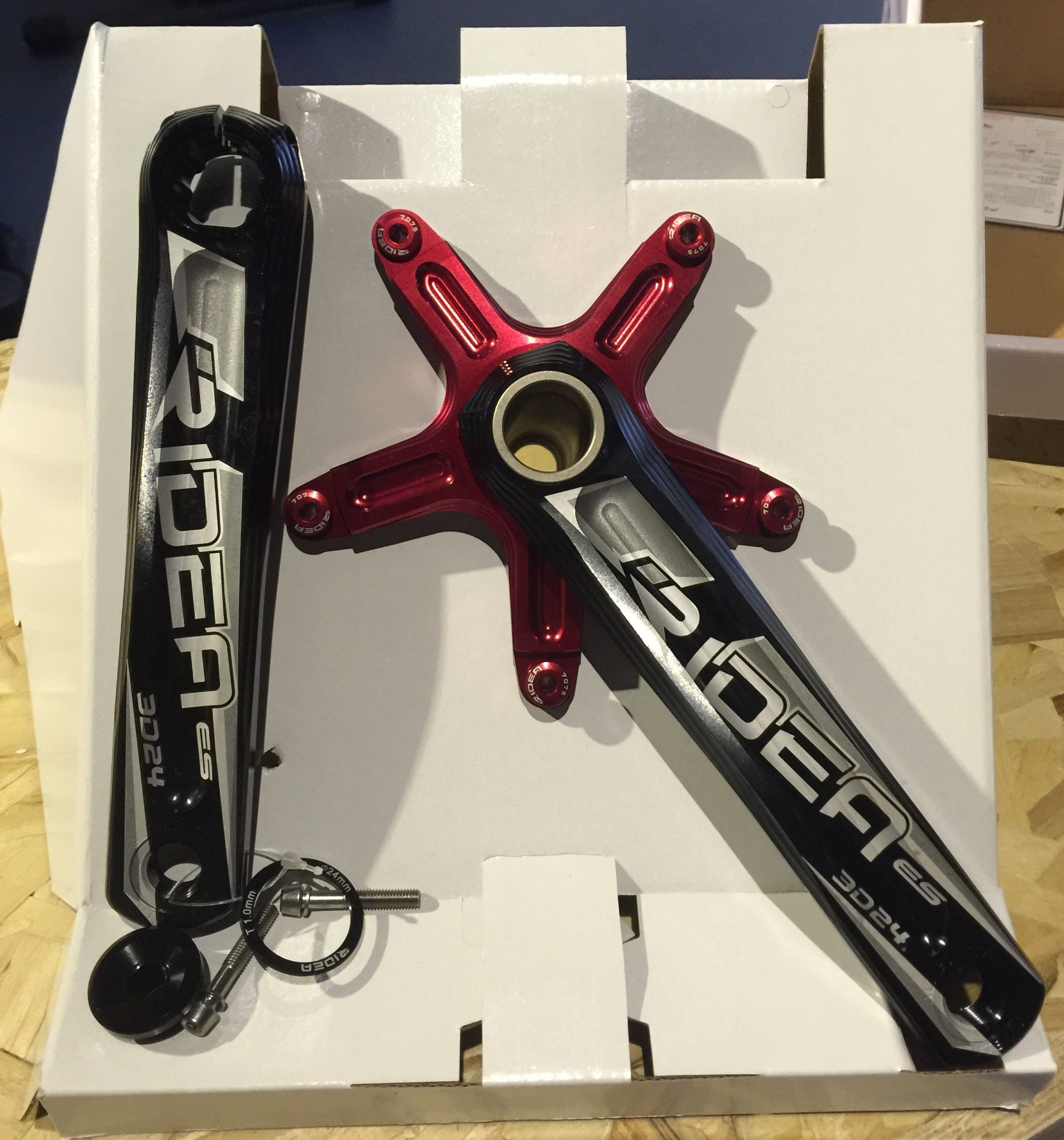 RIDEA CRANK ES 3D24 AL7150 T7X MTB170