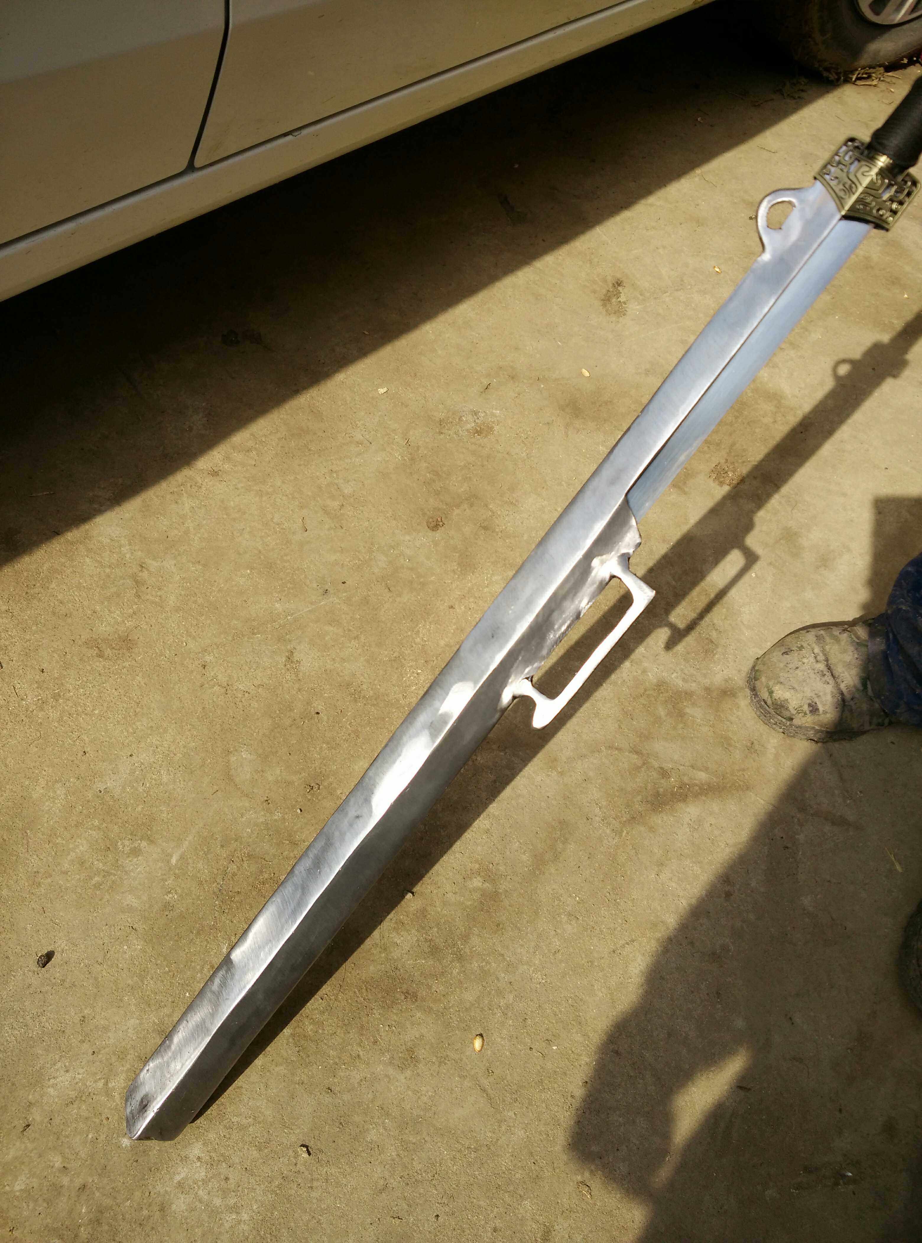 [USD 121.20] Blacksmiths lay pure hand sword scabbard Customized sword ...