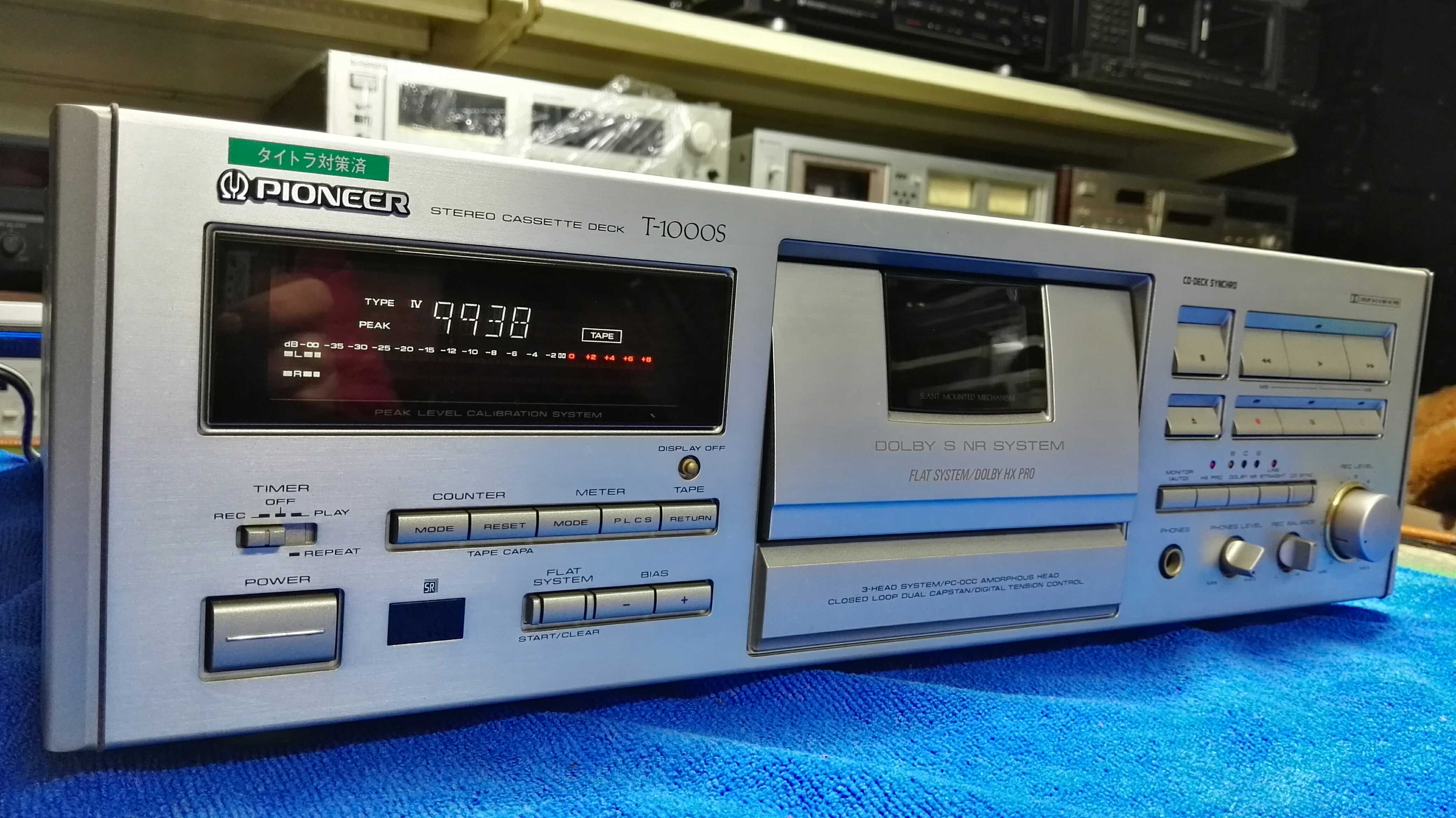 Купить Кассетный магнитофон ploneer/Пионер Т-1000 стационарный карту ...