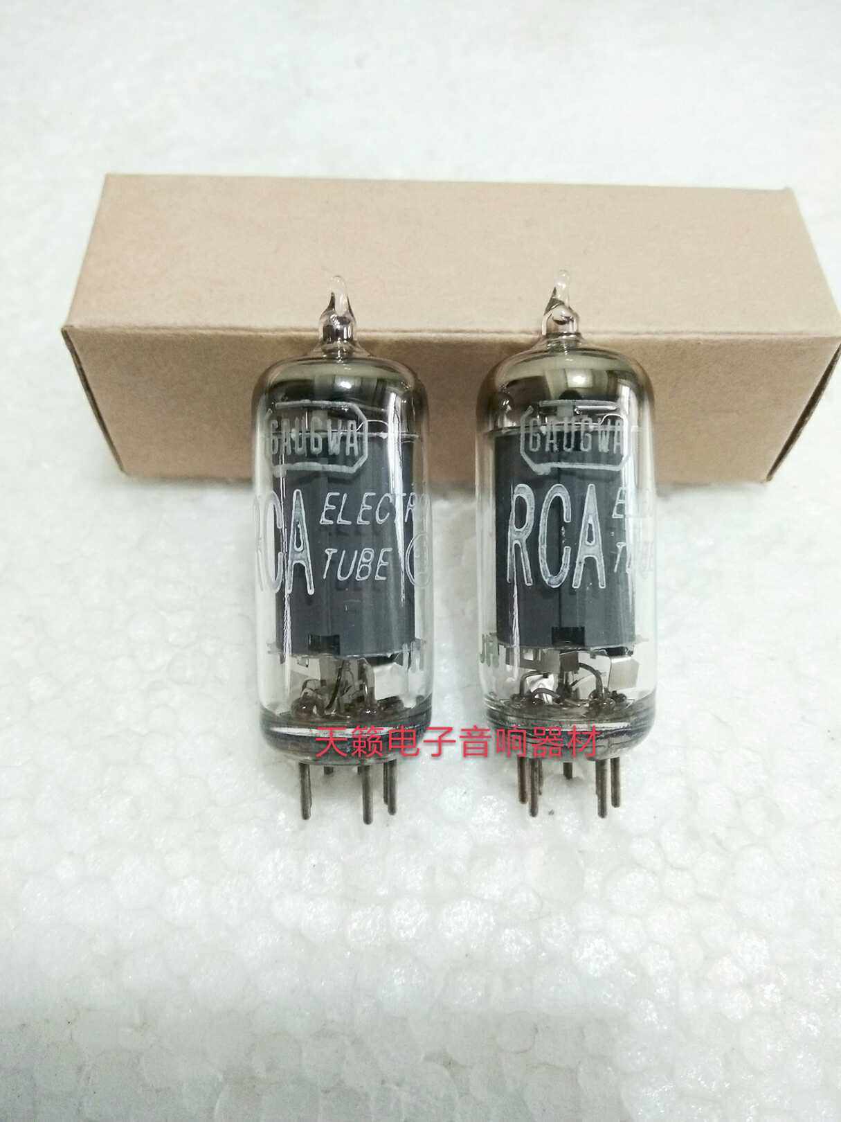 全新美國RCA 6AU6真空管代曙光6J4 6au6 6j4 6136 EF94 音質柔美