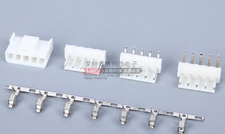 VH3.96-2AW 3AW 4AW 5AW 6P 7P 8P 9AW 平弯针座VH3.96mm间距插针