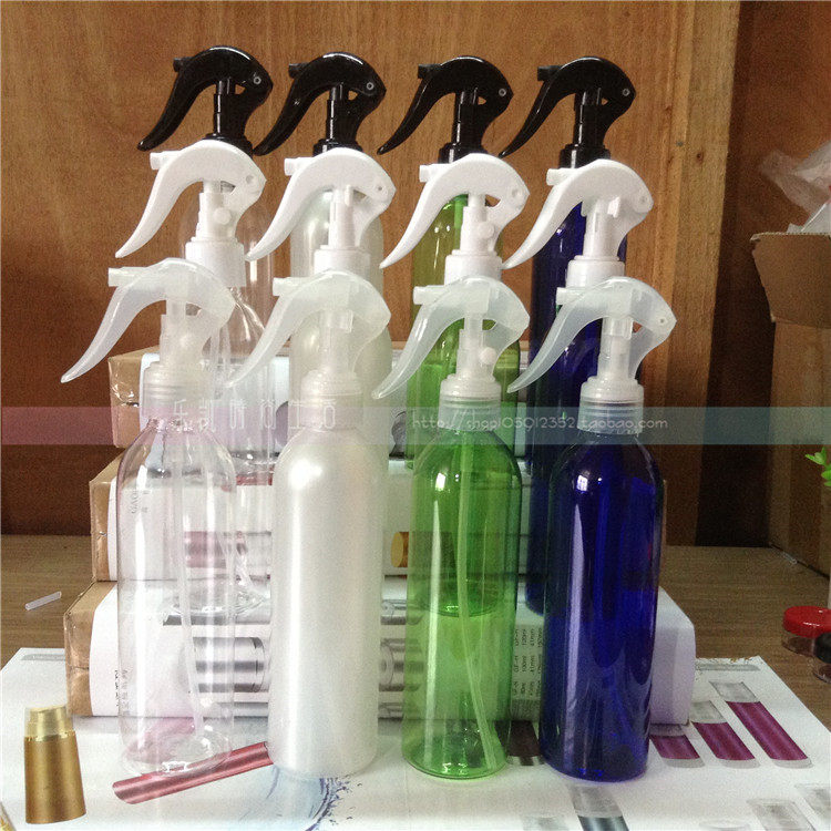 Buy 250ml round shoulder Large spray bottle hair spray Bottle with lock ...