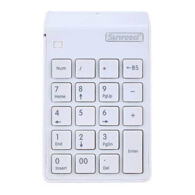 Sunreed SKB886 Wireless Accounting and Financial Keyboard Laptop Mini ...