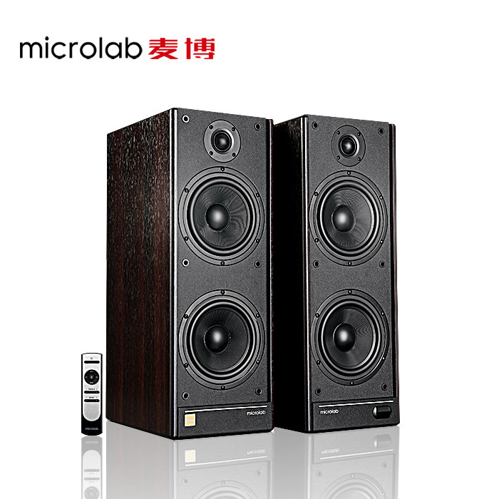 Microlab/麥博 SOLO9C多媒體電腦音響家庭電視音箱2.0低音炮遙控-Taobao