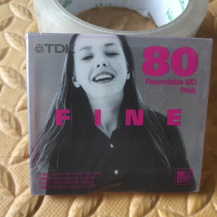 你还在为录节目素材发愁吗？TDK MD-FN 80 PKN 80分钟MD盘，录制利器了解一下！-软盘-淘宝好物网
