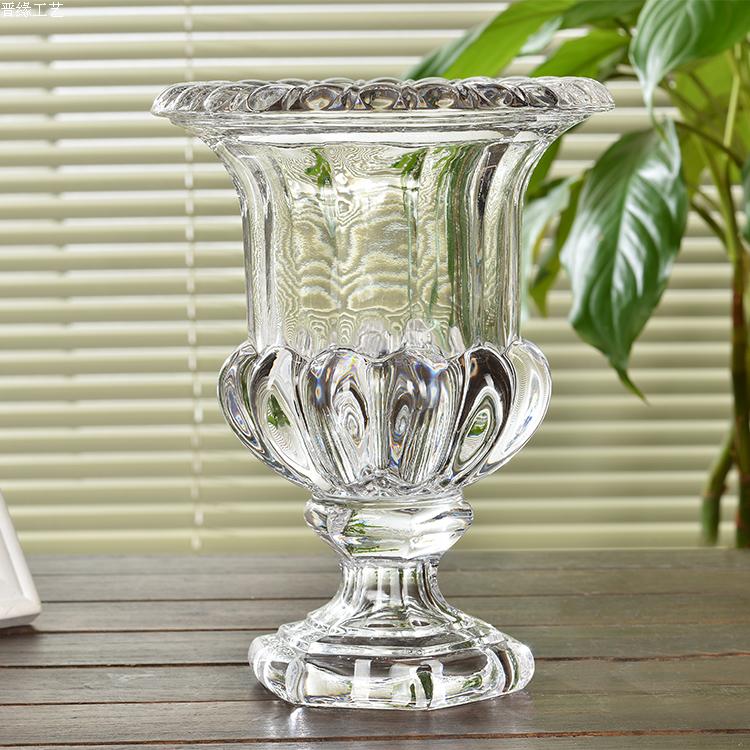 Купить Цветочная ваза Европейский великолепный Кристалл элемент высокой ...