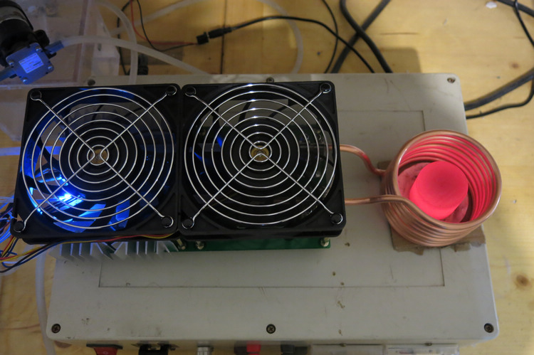 [USD 17.19] 4 Tube High Power zvs Induction Heating Kit Rated 2kW Max 3kW Custom Furnace Steel ...