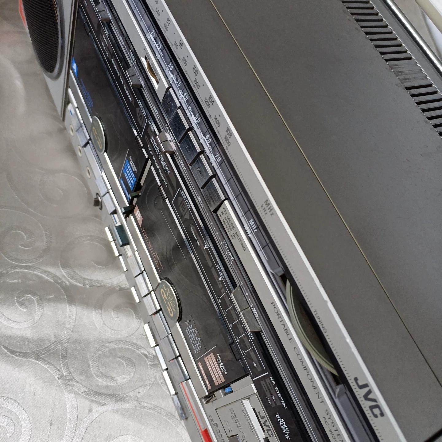 JVC PC-W300 双卡收录机，进口品质如何？-收录机/手提CD/面包机-淘宝好物网