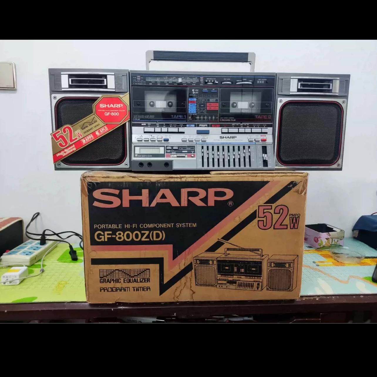日本原装二手SHARP GF-800（Z）收录机，近全新状态如何？-收录机/手提CD/面包机-淘宝好物网