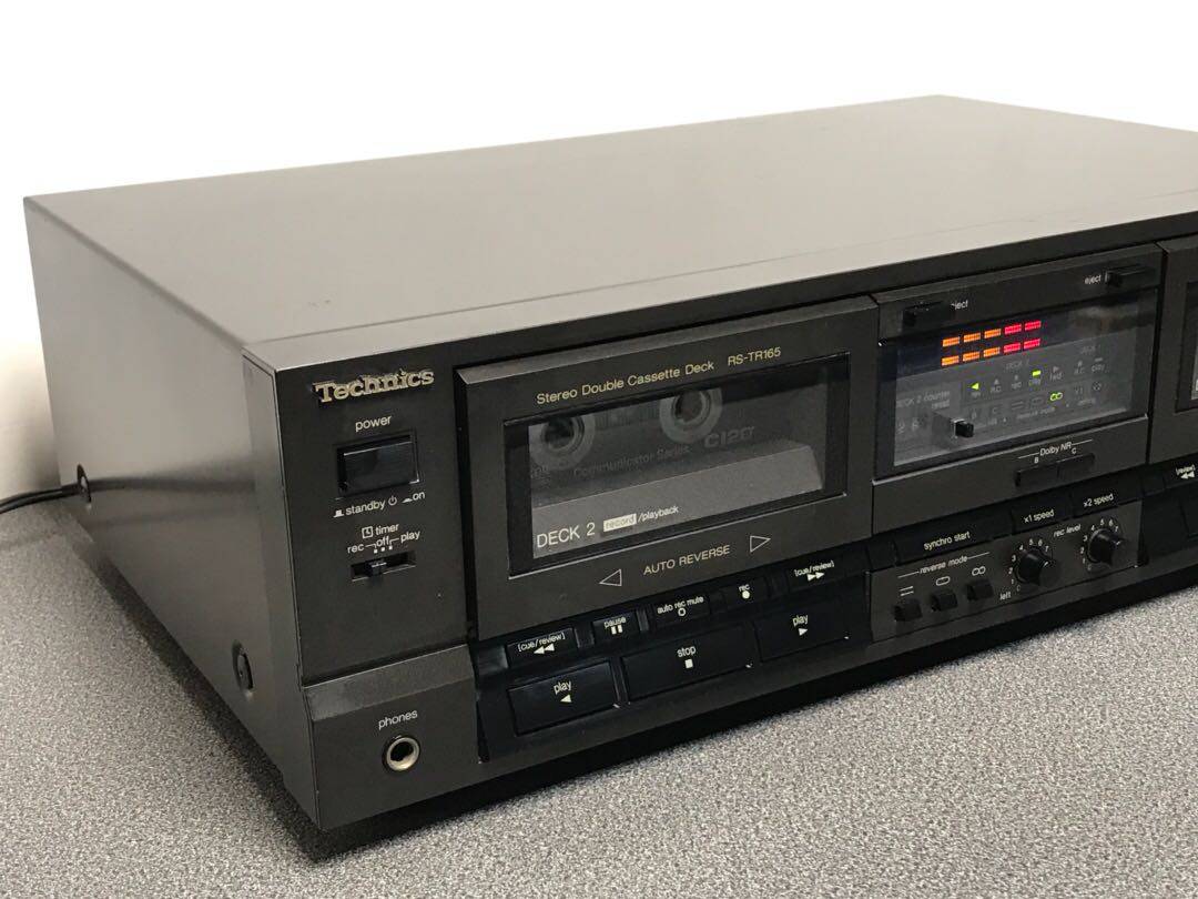 松下Technics RS-TR165磁带卡座机：🎶复古情怀与现代科技的完美碰撞！带你重温经典音乐之旅！🌟-卡座-淘宝好物网