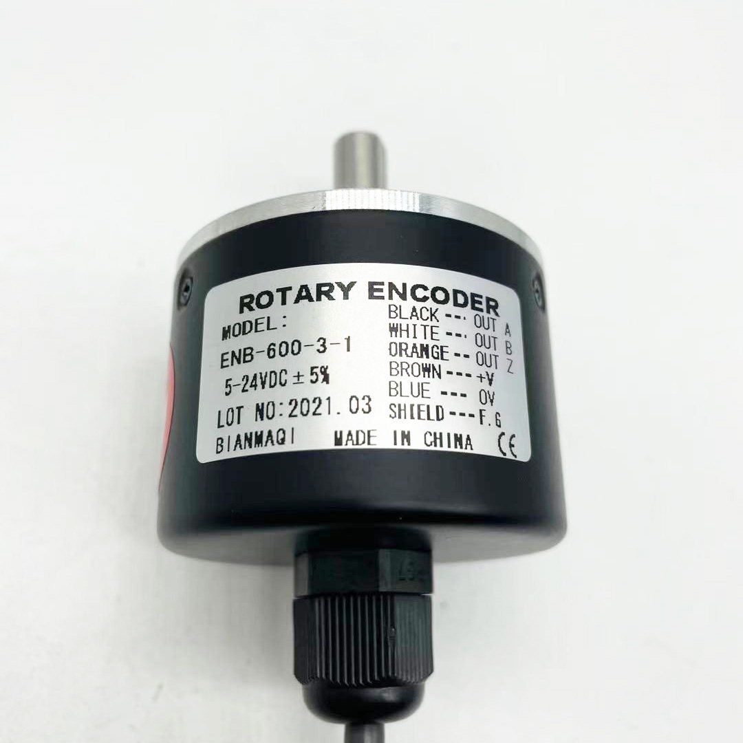 Incremental Rotary Encoder, Outer Diameter 50mm, Shaft 8mm, 1000 Pulses ...