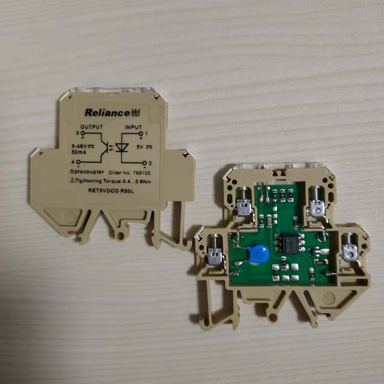 Reliance瑞联光耦RET5 12 24 220 VDCOR20 50L货号768066 768105