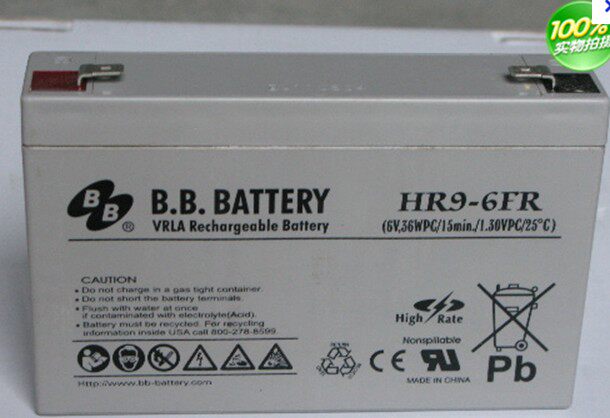 [USD 51.07] BBBATTERY battery HR9-6FR (6V36wpc 15min 130VPC 25°C ...