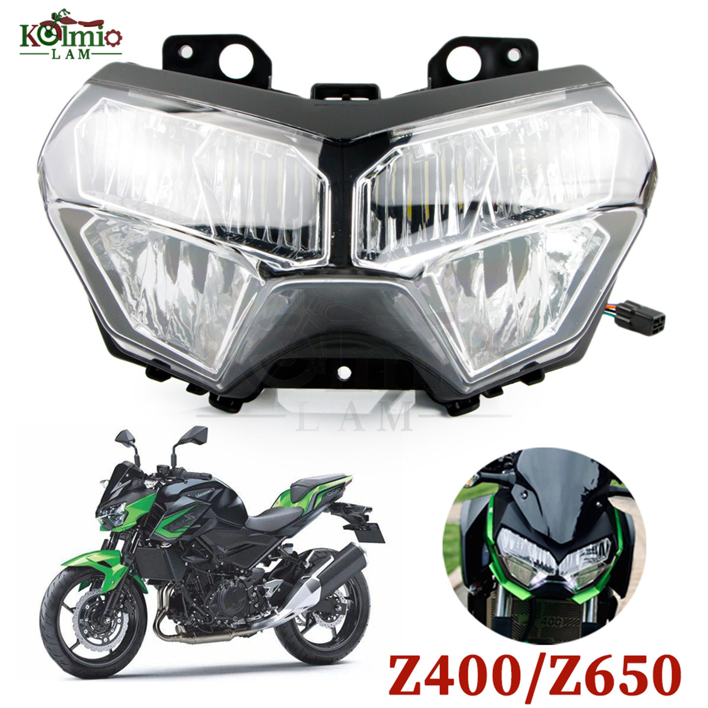 A must-buy for 25 years! kawasaki z400/z650 headlights are upgraded to ...