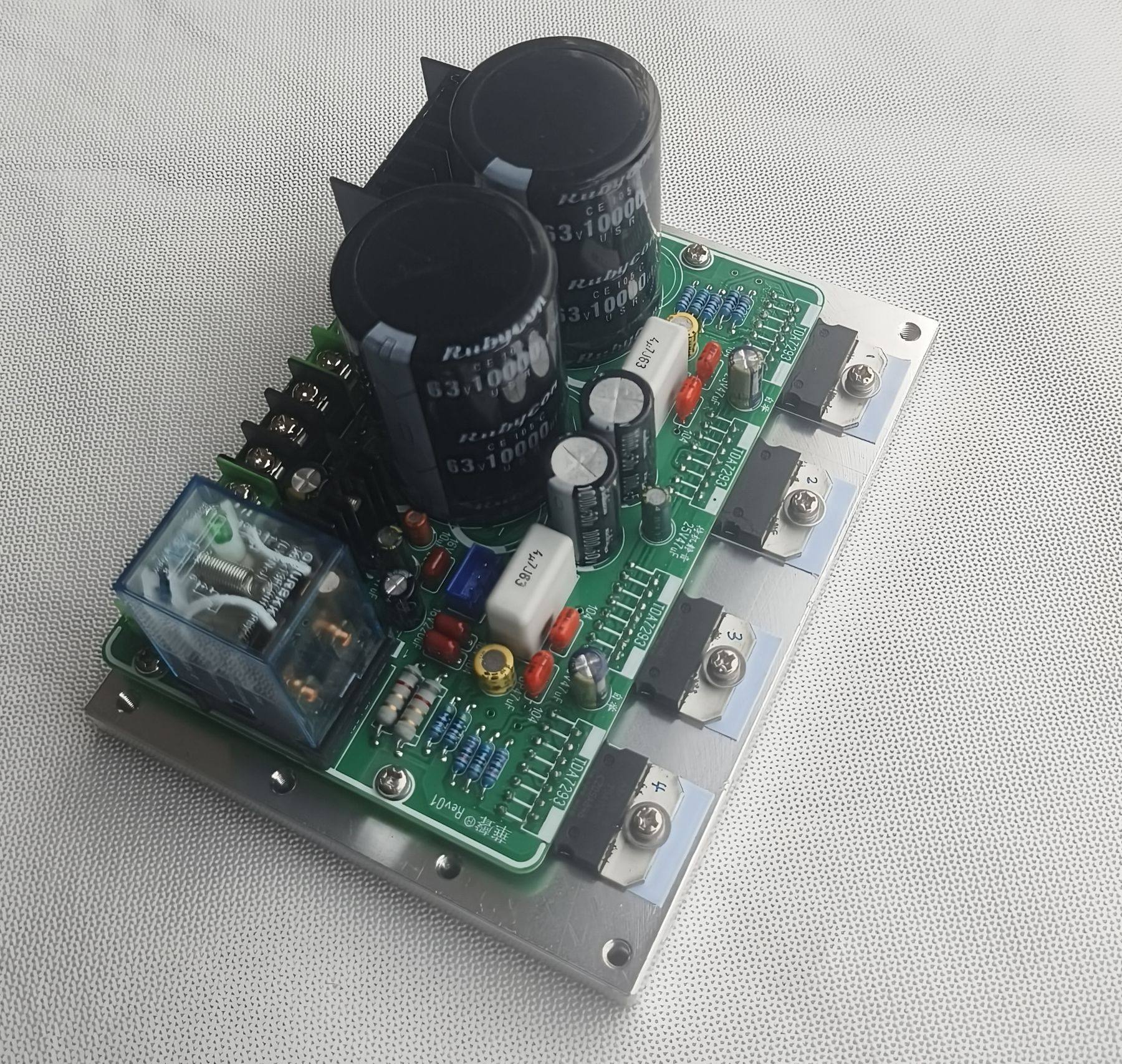 TDA7293功放空板 PCB功放电路板 可纯直流类英国莲LK140