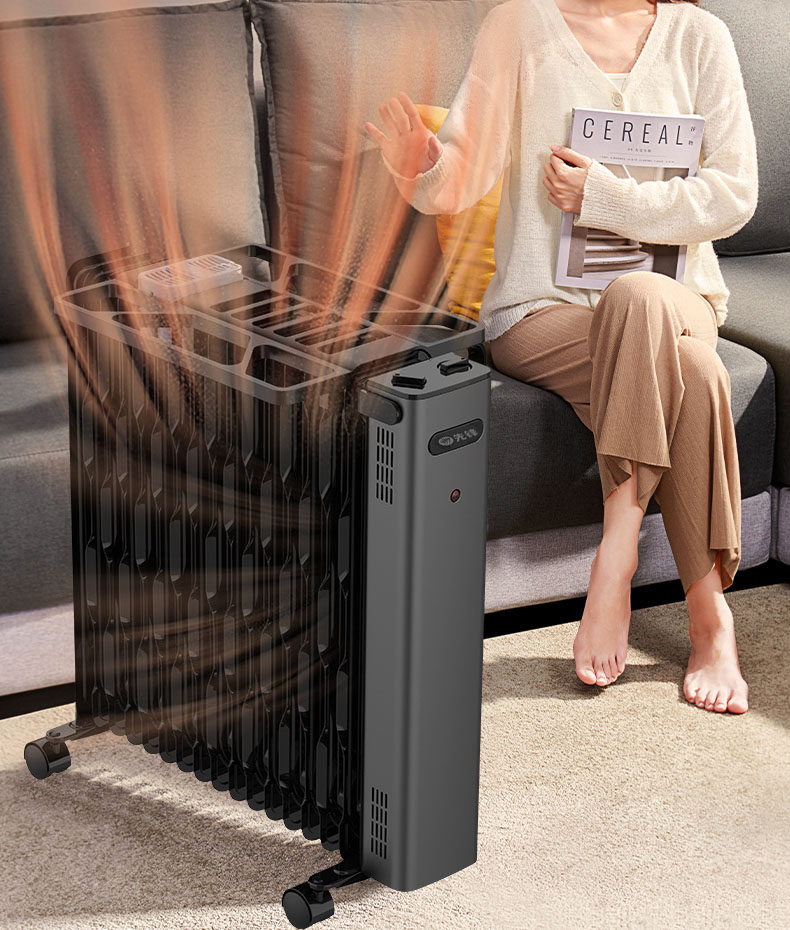 先锋取暖器家用7片热浪油汀电暖气片室内散热器电暖器烤火炉卧室-阿里巴巴