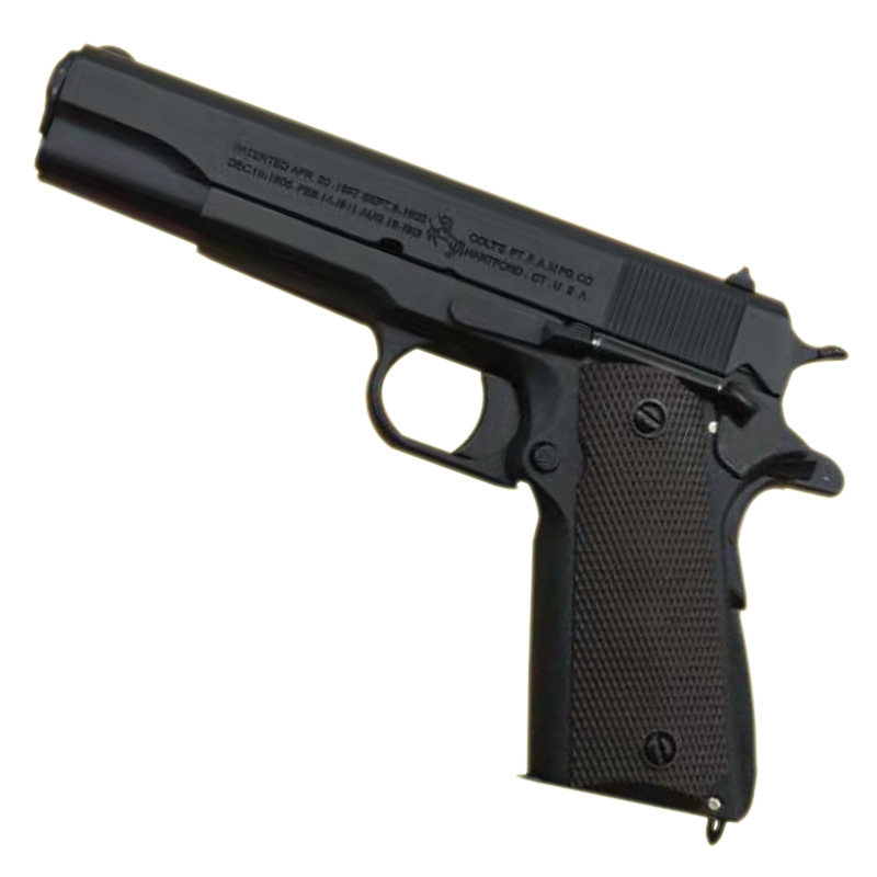 1:2.05 Alloy Empire Colt M1911 Full Metal Toy Gun Model Shelled Desert ...