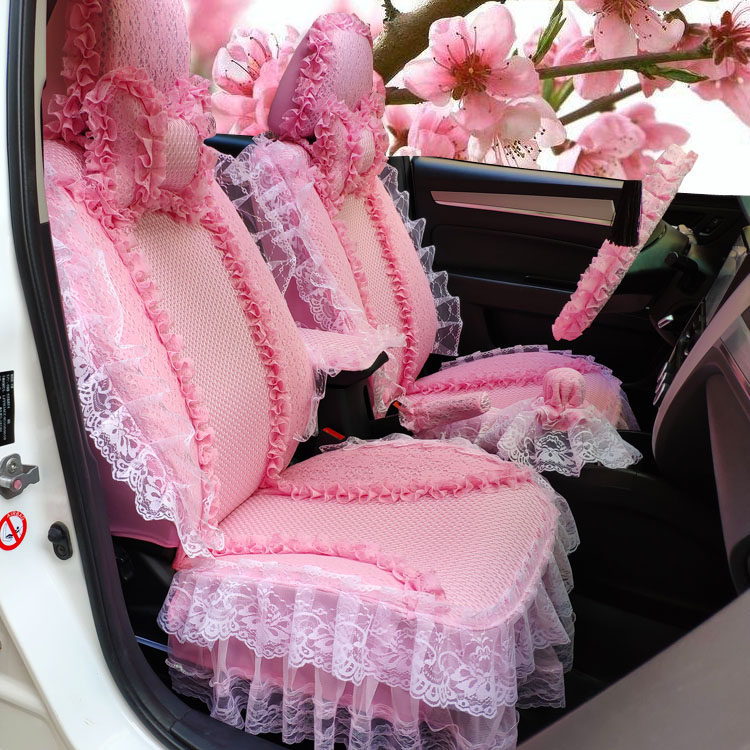 Lace car seat cover neutral all-inclusive: popular seat cushion cover ...