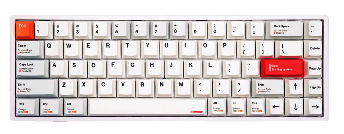 AE68-8K磁軸機械鍵盤 Everglide輕機械設計 適用瓦羅蘭特遊戲