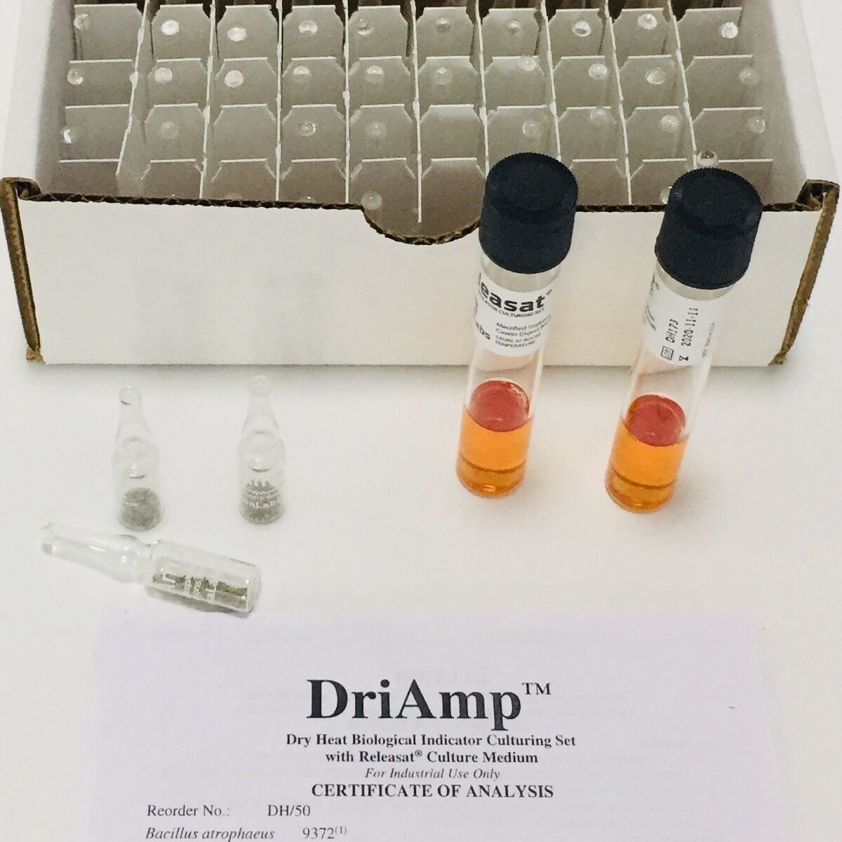 [USD 887.86] Mesalabs DH 50 Dry Heat Sterilized Biological Indicator ...