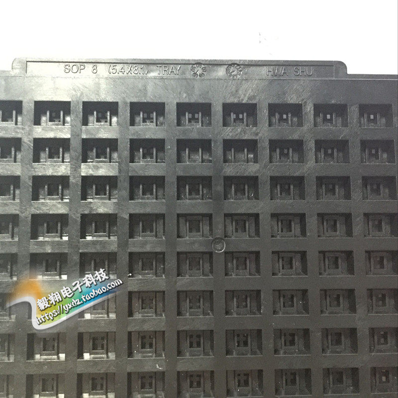 IC tray QFN QFP BGA SOP chip tray All kinds of anti-static chip tray ...