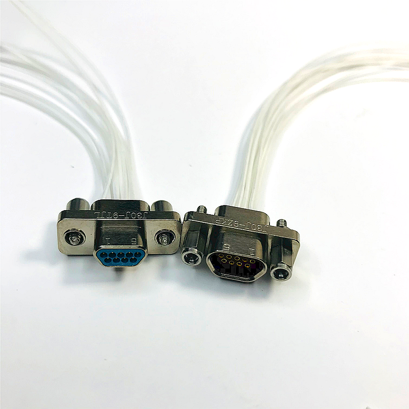 Rectangular connector J30J-9TJL J30J-9ZKP aviation connector 9 core