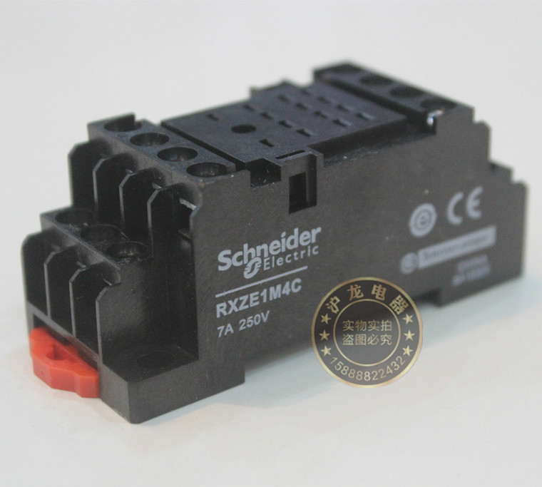 [USD 4.81] High quality Schneider RXZE1M2C 8-pin socket Small Intermediate Relay base 14-pin ...