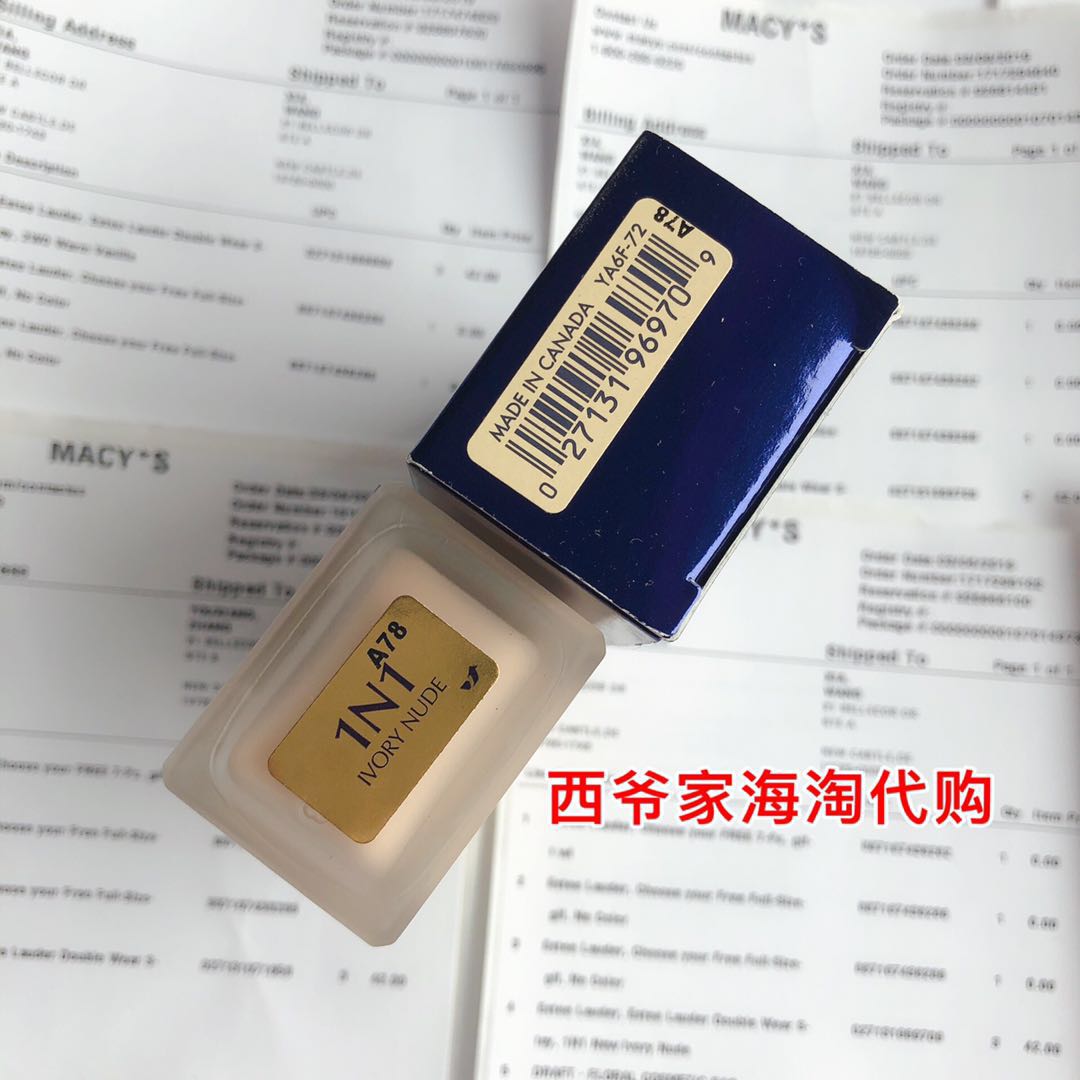 🔥海淘现货雅诗兰黛DW粉底液全色号测评！0N1到2W0哪个才是黄皮天菜？_粉底液_淘宝美妆网