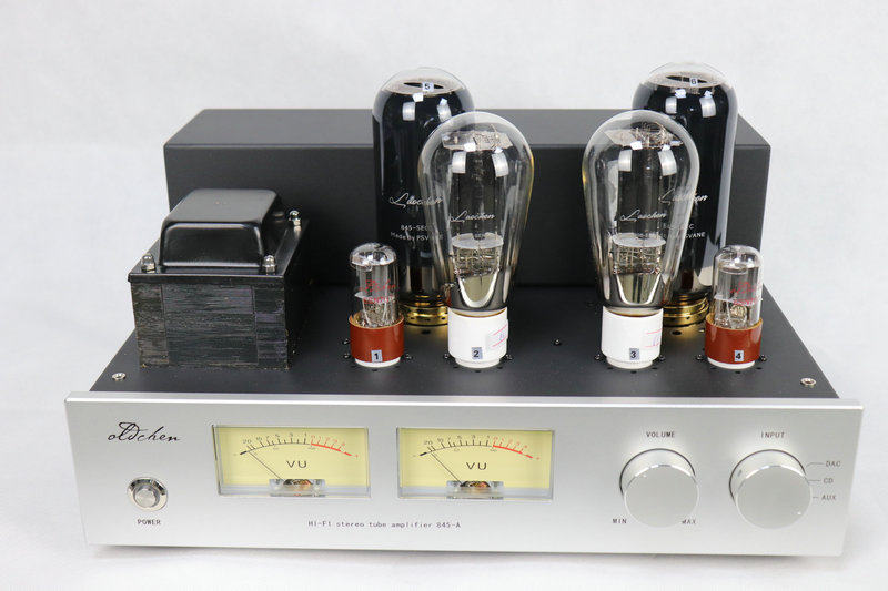 LaoChen 845 Tube Amplifier HIFI Single-Ended Class A 300B 6SN7 Driver ...