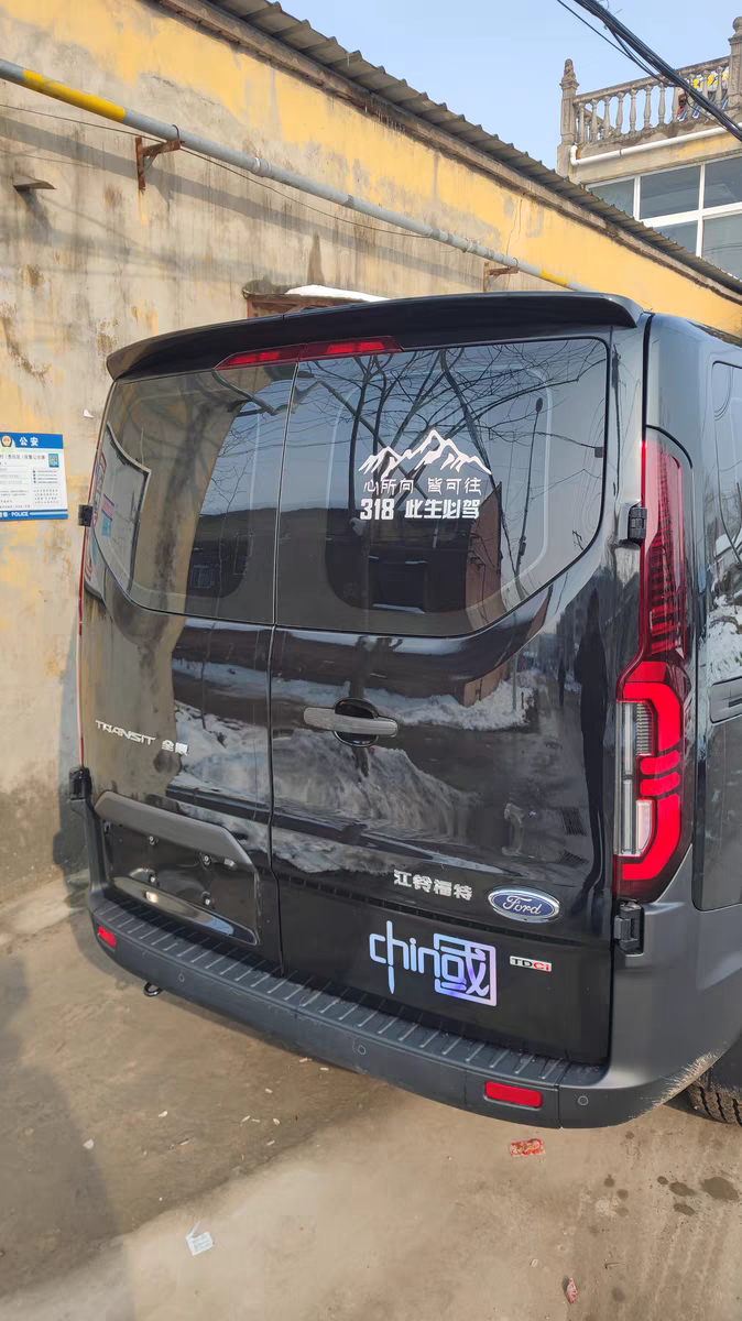 福特新全顺改装，你的梦想商务车？V362双门专用尾翼升级解析！🚗🌟-尾翼-淘宝好物网