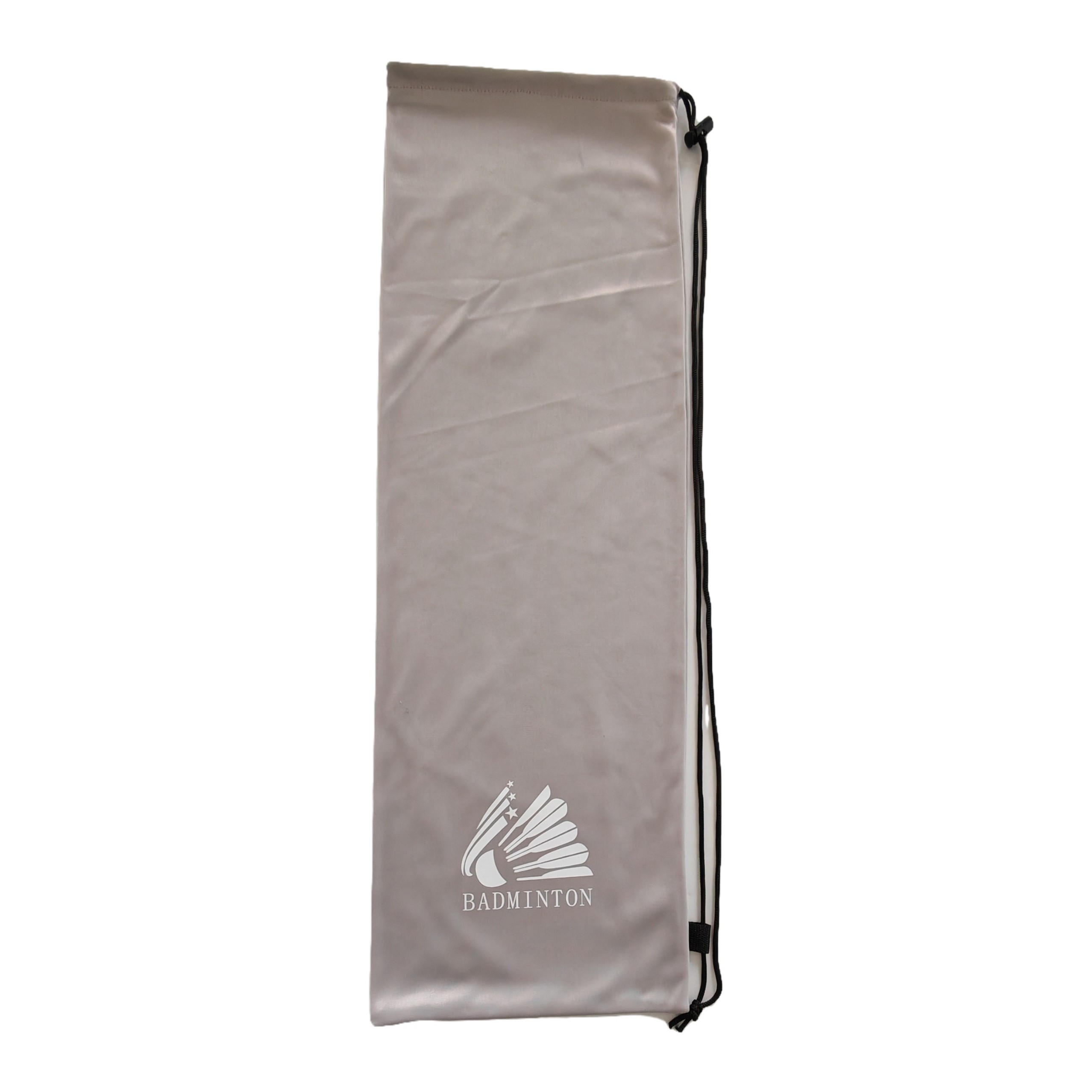 Badminton racket bag drawstring fleece pouch large capacity racket ...