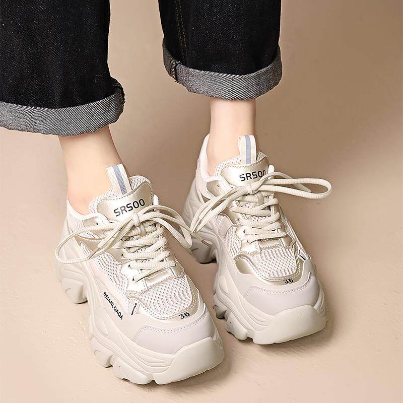 BASIUM/吻朵2025新款松糕老爹鞋：显瘦增高，时尚百搭，穿出自信范儿！-松糕摇摇鞋-淘宝好物网