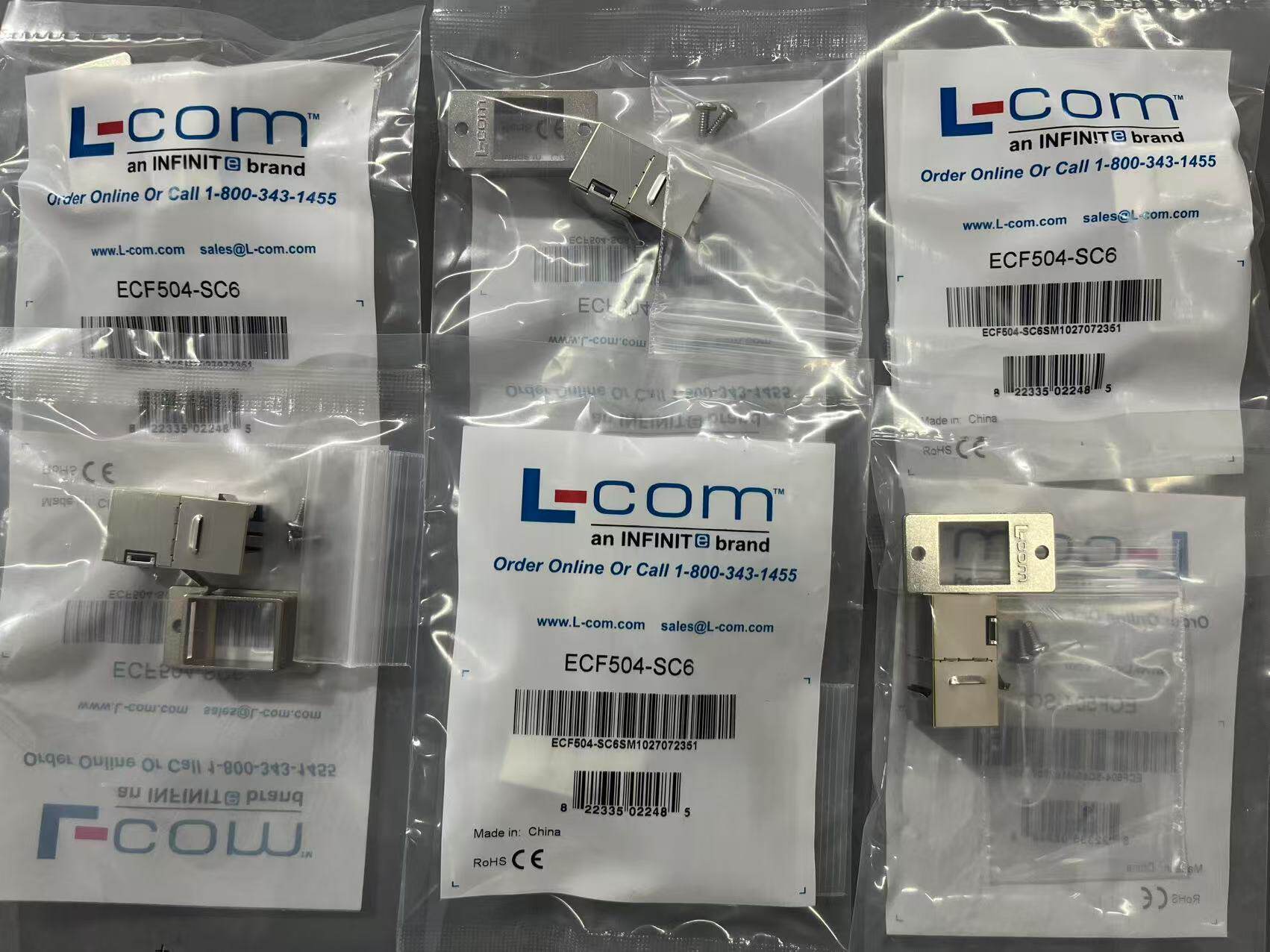 L-COM诺通ECF504-C5 ECF504-SC6 ECF504-SC5E ECF504-UAAS DGB9MF