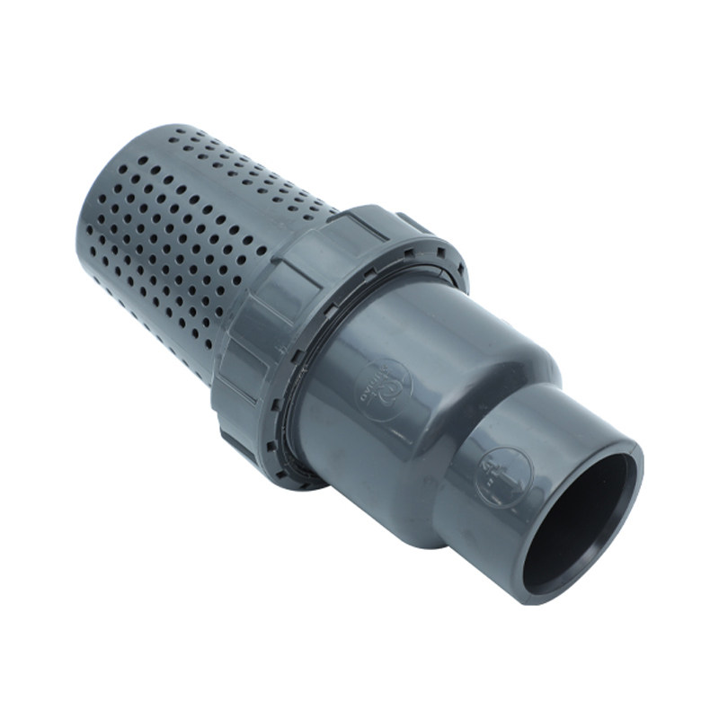 UPVC ball bottom valve Industrial PVC bottom valve Plastic bottom valve ...