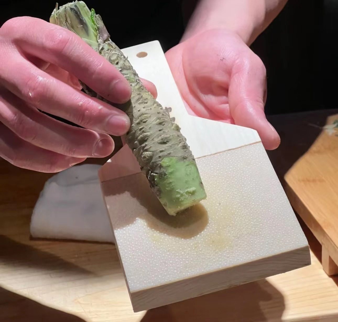 🌟 Japanese imported shark skin grater – your ultimate ginger, garlic ...