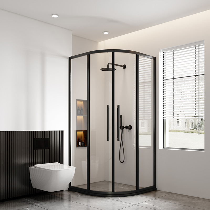 Customized integrated shower room bathroom glass partition bathroom dry ...