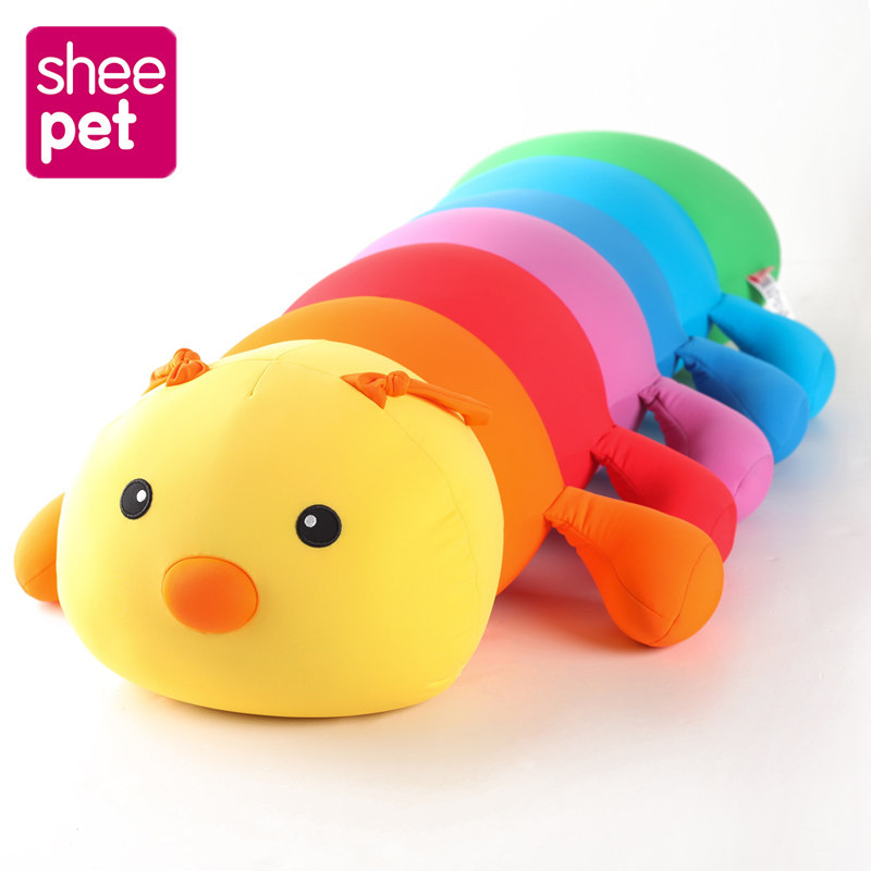 [USD 62.27] Shu Pang caterpillar hugs pillow fluff toy dolls sleep and ...