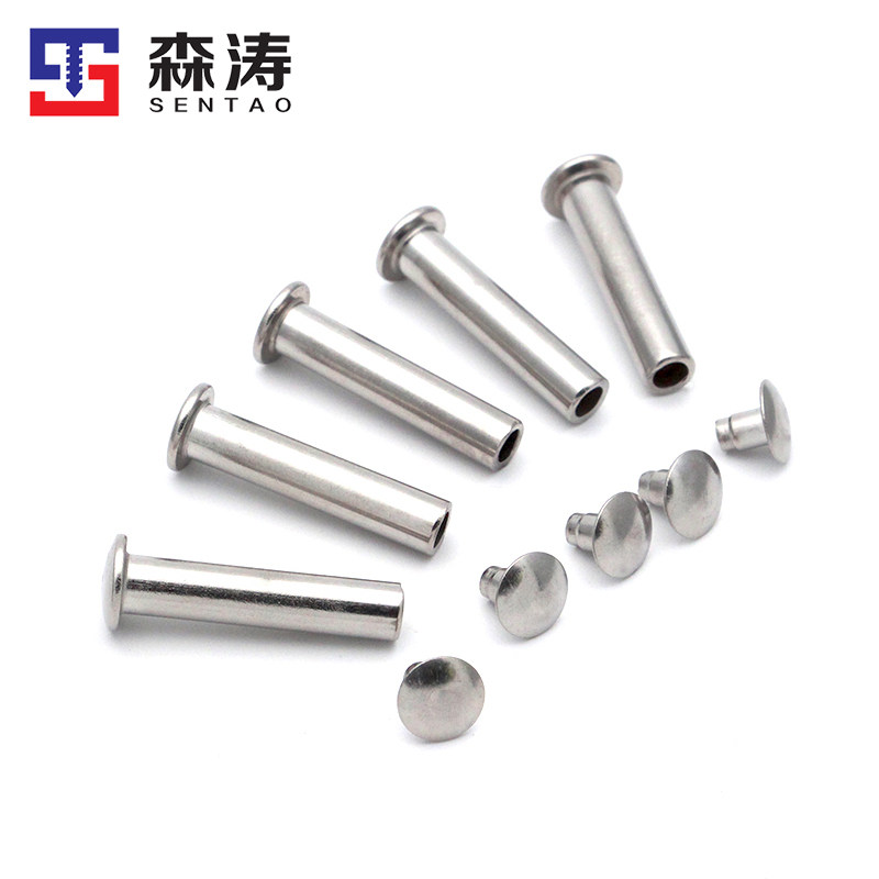 [USD 6.58] 3MM stainless steel female rivet 304 male linen button ...