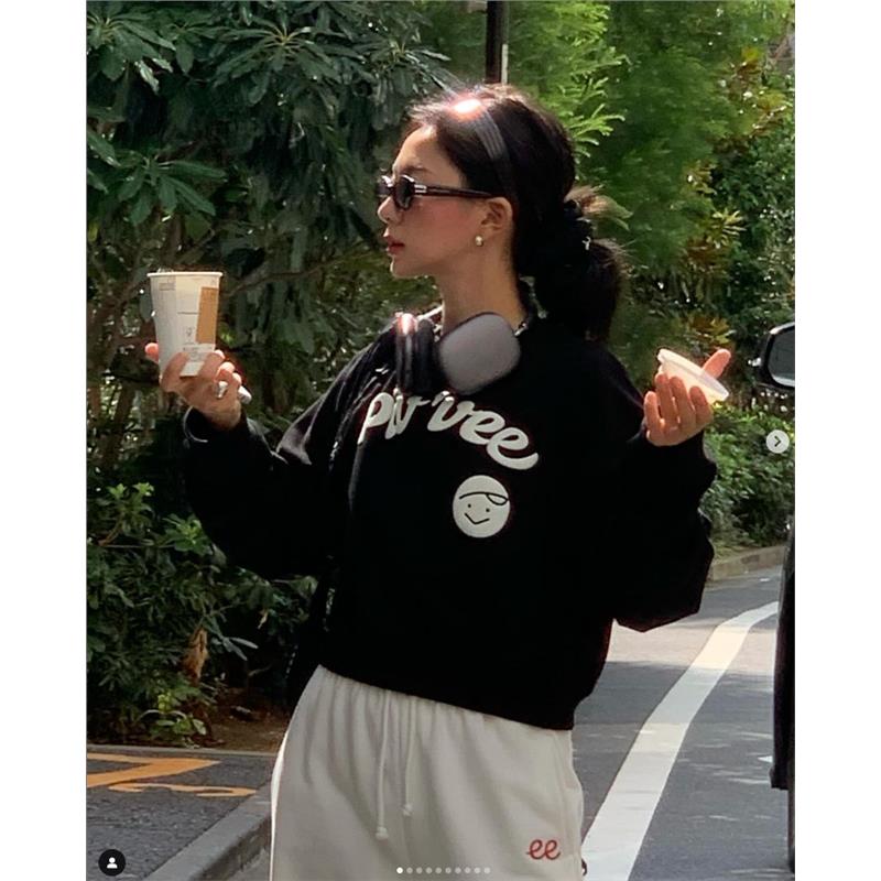 🔥2024韩版秋款卫衣推荐｜fever字母长袖套头，ins风穿搭yyds！秋冬必入单品曝光！-卫衣-淘宝好物网