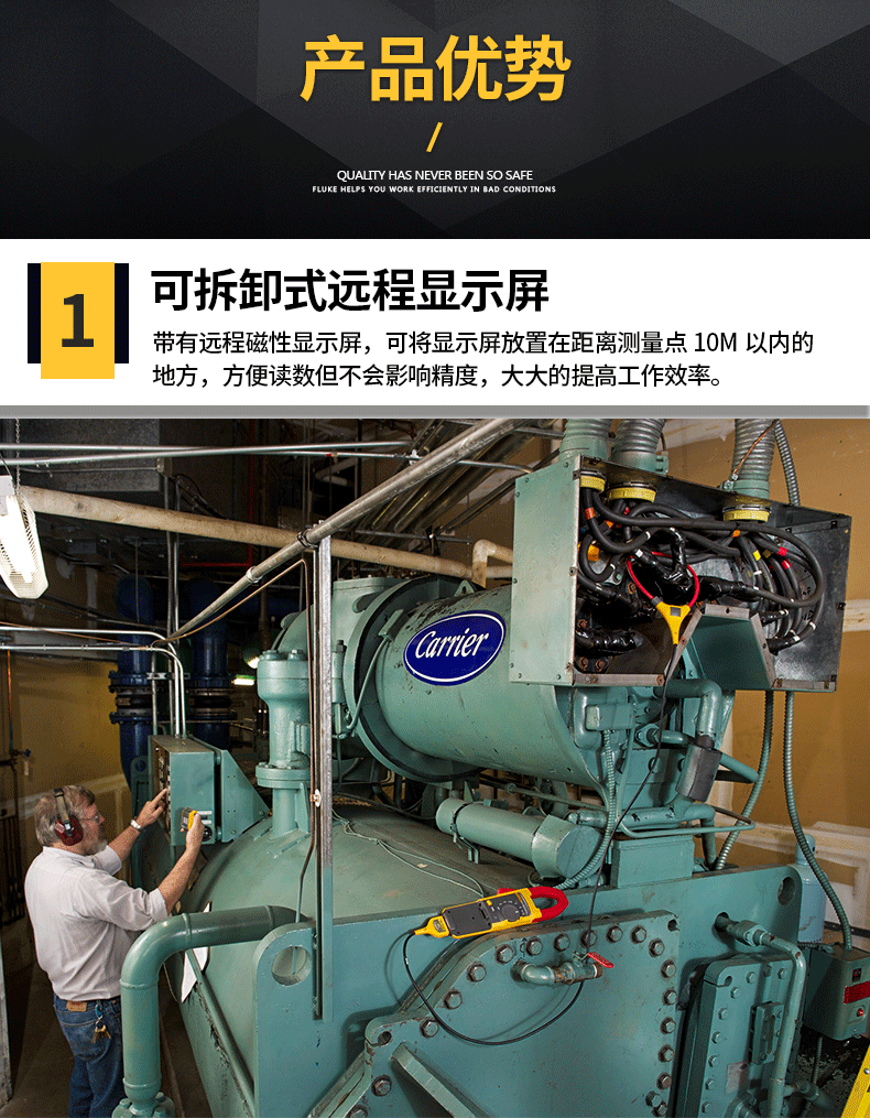 FLUKE福禄克F302+/303/F305/F312钳形万用表数字电流表F319钳型表-阿里巴巴