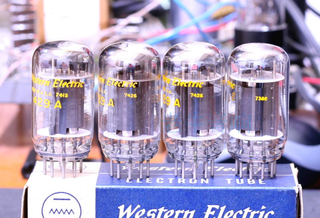 全新西电WE429A一套四支，20V灯丝的6V6，西电性价比最高的功率管（已出） - 老牛胆管专卖 - 电子管与机箱机壳专区 - 胆艺轩音响材料网 音响|交易|电子管|胆机|胆机网站|胆机论坛 ...