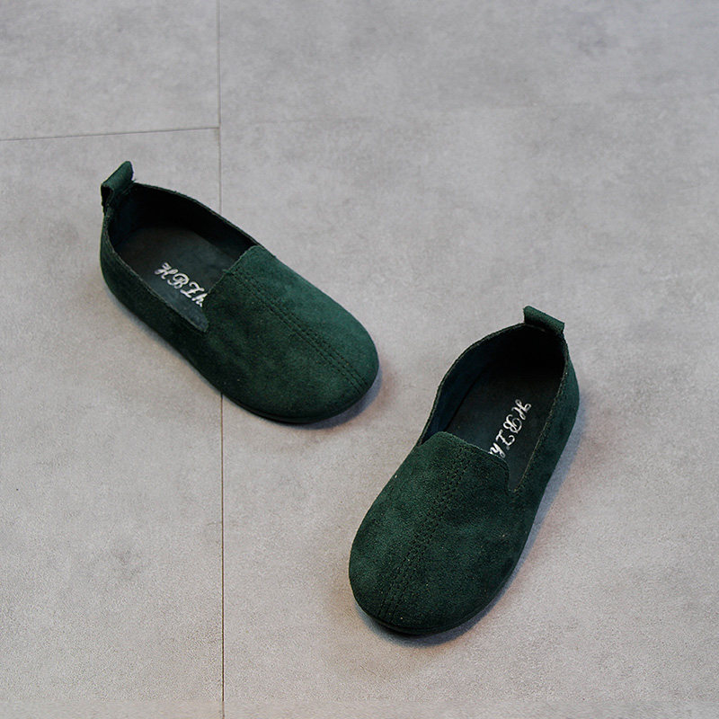 2019 spring and autumn Korean boys and girls shoes sheep shearing shoes ...