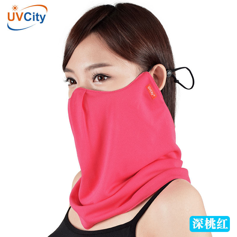 [USD 41.64] Taiwan UVCity sun protection mask Summer thin mask neck ...