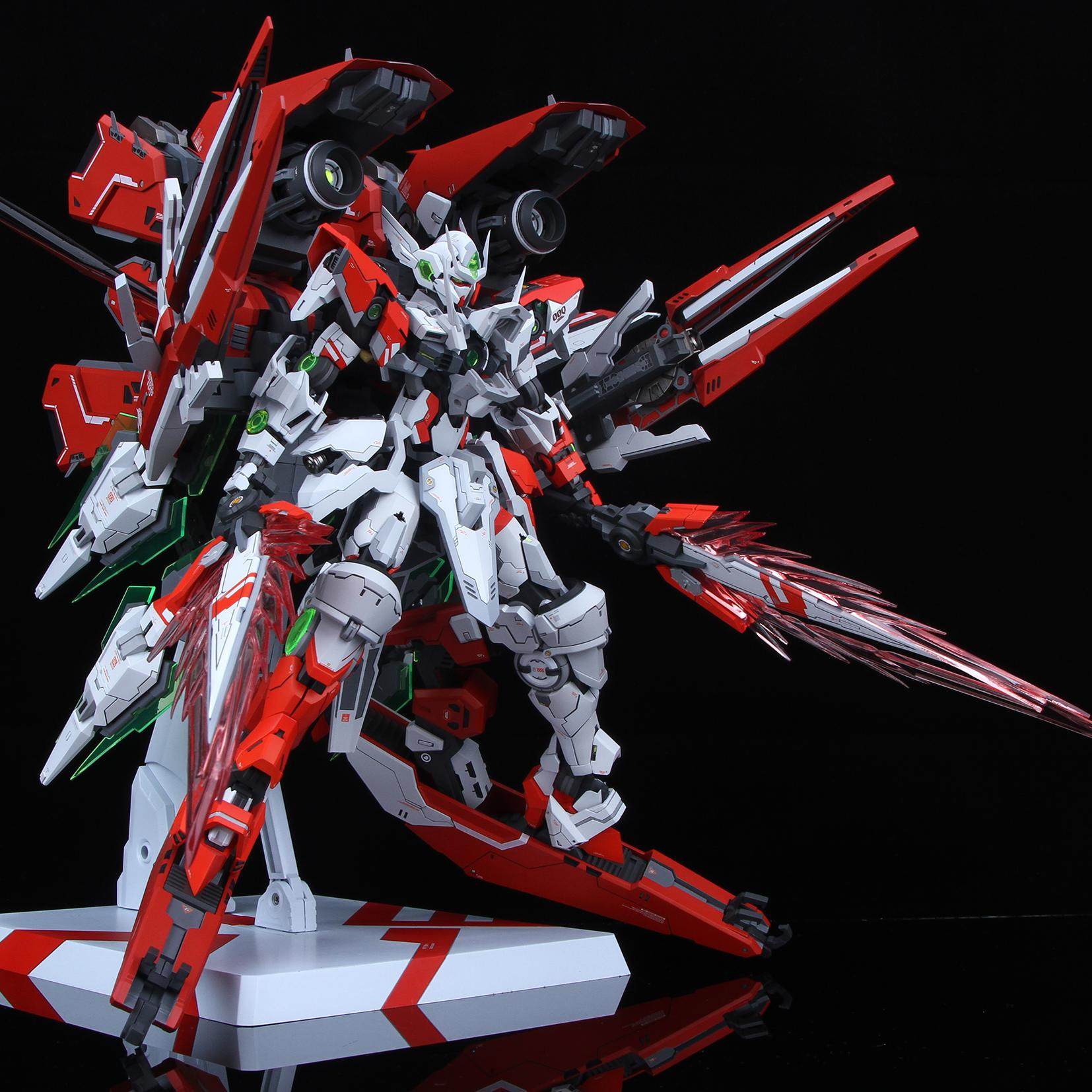 GK宇宙騎士00Q GN-ARMS模型 1/100比例戰鬥模型 18歲以上適用 G-SYSTEM授權改裝模型