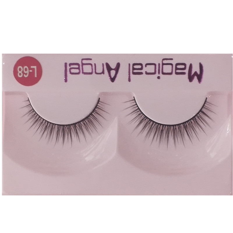 A Box of 10 Pairs of L68 Magic Angel False Eyelashes Natural Cross ...