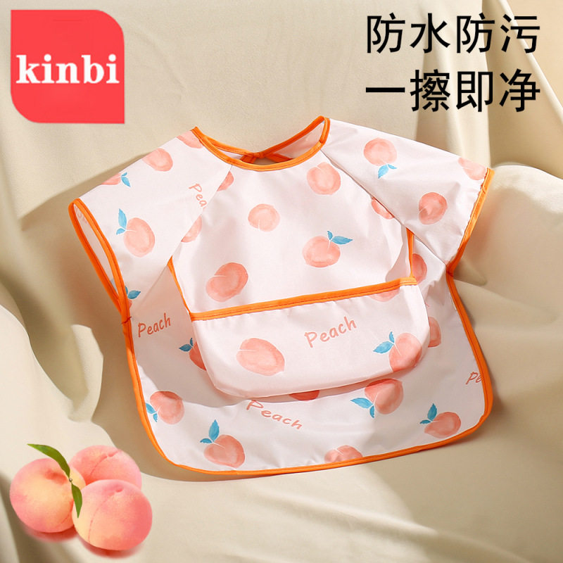 Autumn and winter baby eating bib | Waterproof and stain-resistant ...