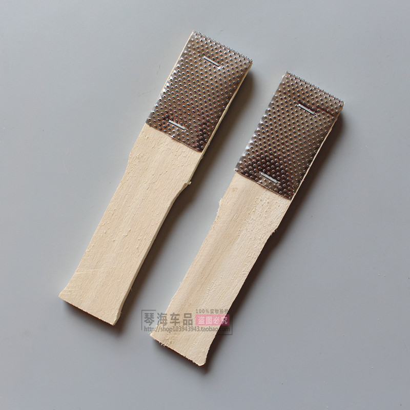 Tire repair file Leather tire repair special tools Rub tire skin wood ...