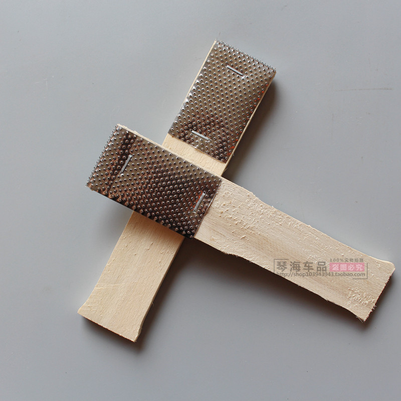 Tire repair file Leather tire repair special tools Rub tire skin wood ...