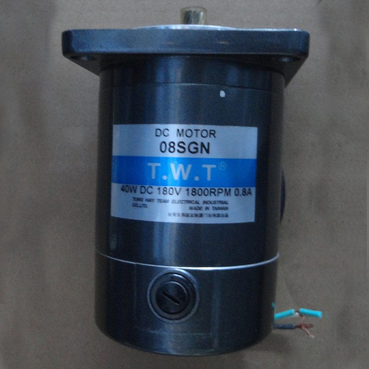 TWT motor 08SGN-40W DC geared motor 08SP 24V 90V 180v Taiwan ...